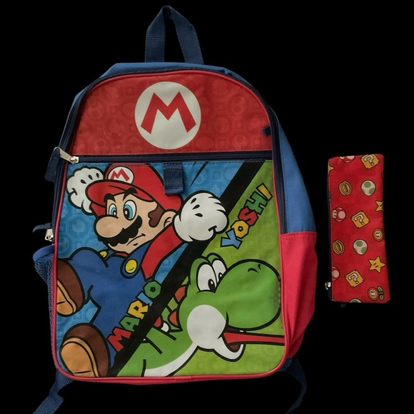 Accessories | Mario Yoshi Backpack | Poshmark